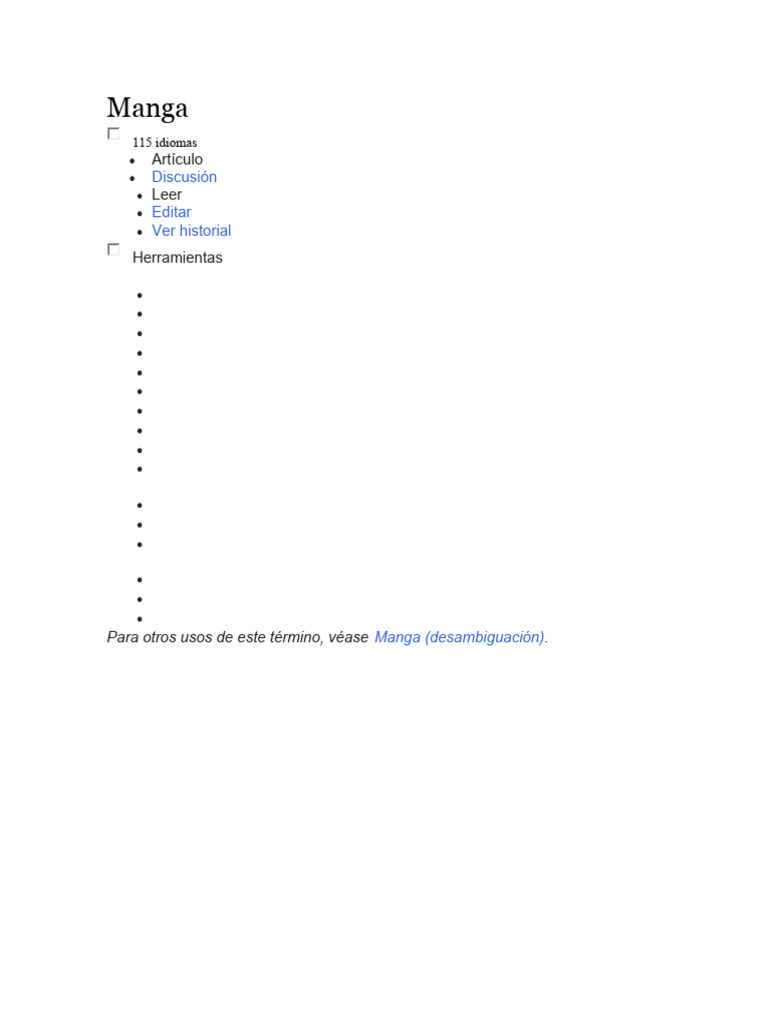 manga | PDF | Manga | Entretenimiento