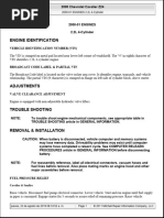 B20DTH Instruction | PDF | Belt (Mechanical) | Engine Technology
