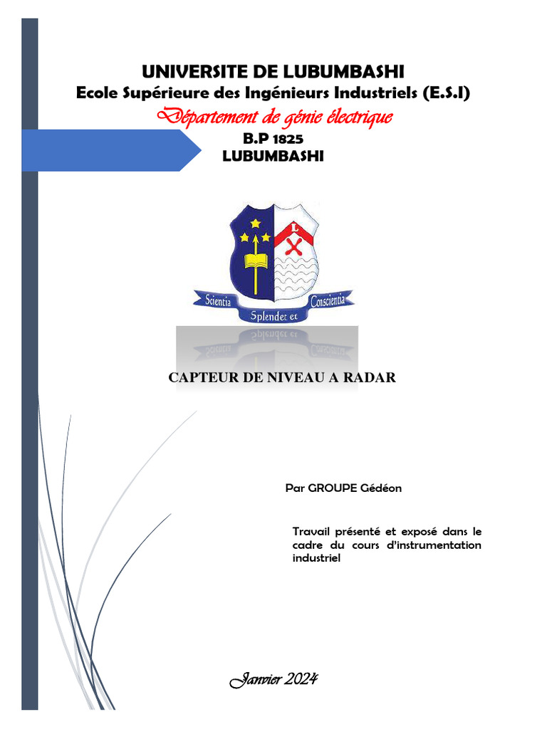 Feuille de Garde UNILU-1 | PDF | Sciences et mathématiques | Ordinateurs