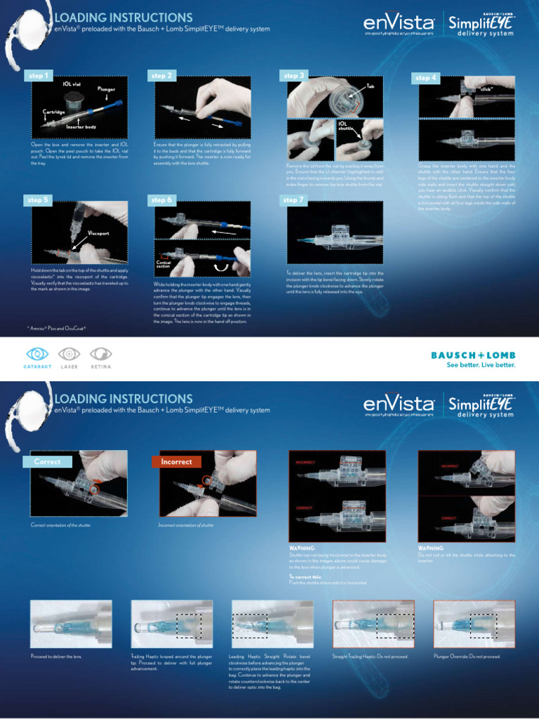 Envista SimplifEye Loading Guide FINAL 2 Compressed | PDF