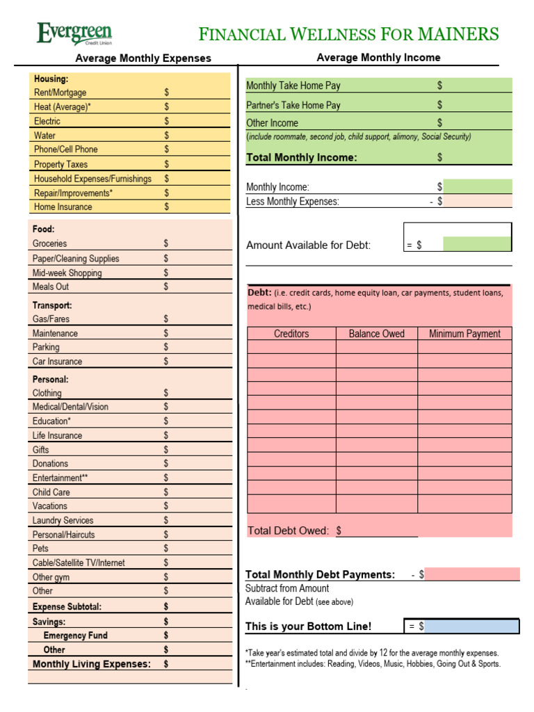 Where Does Your Money Go Pdf Debt Loans