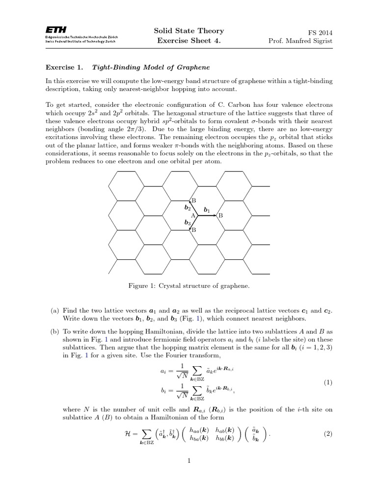 Ex04 Ex | PDF | Electronic Band Structure | Chemistry