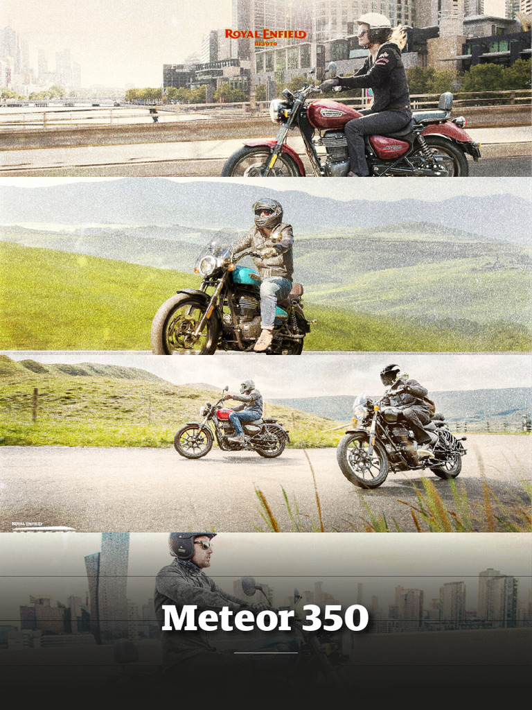 Ficha Técnica Meteor 350 - Royal Enfield Devoto | PDF | Tecnologías automotrices | Estilos de ...