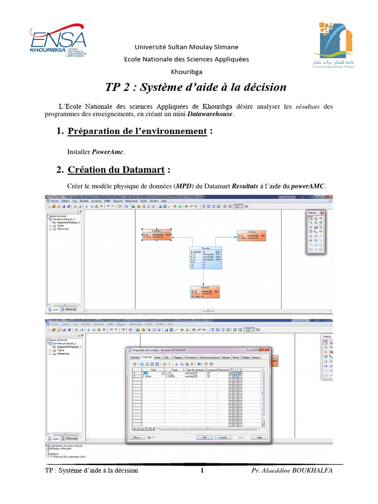 TP2 Bi | PDF | Informatique décisionnelle | Gestion de l'information