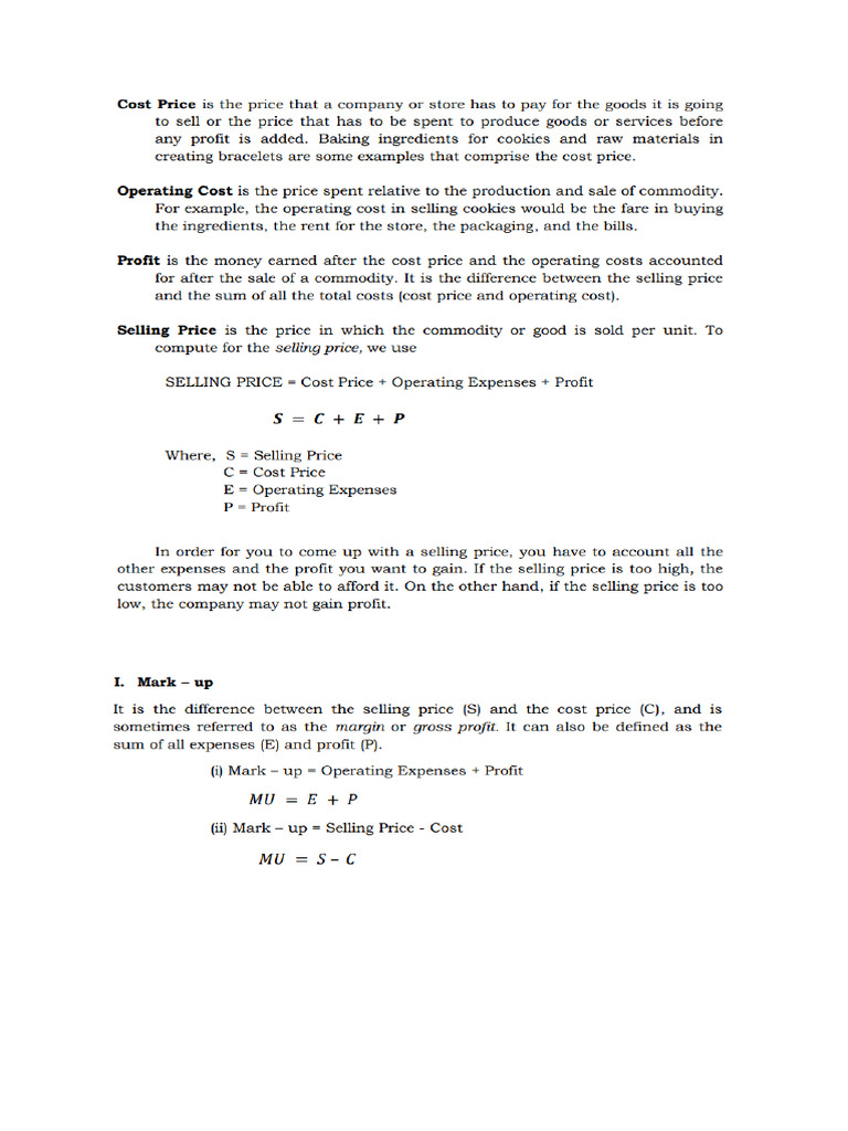 Mark Up | PDF