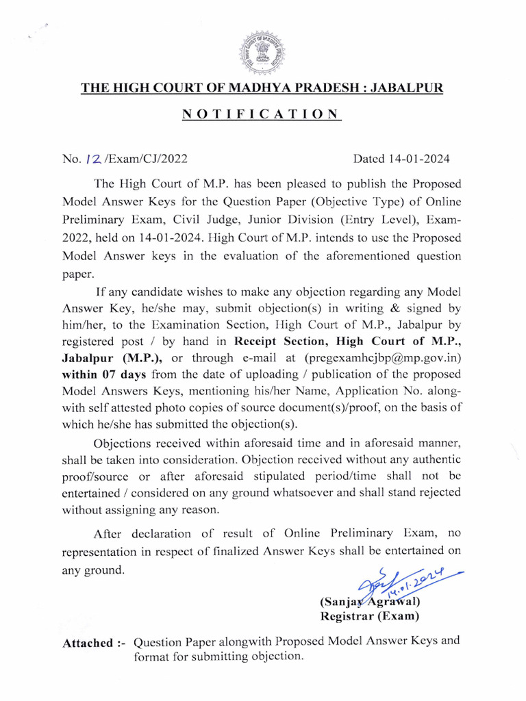 CJ Online Exam-2022 Model Answer Keys | PDF | Legal Liability | Common Law