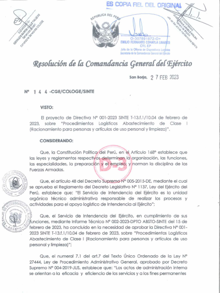 Dtva 001 - Tropa 2023 | PDF