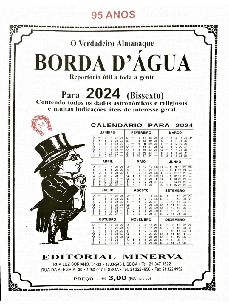 Borda d''Agua 2024 | PDF