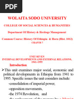 Derg Regime | PDF | Ethiopia | Political Science