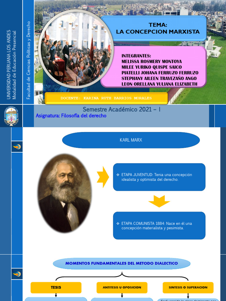 La Concepcion Marxista | PDF | Comunismo | Estado (política)