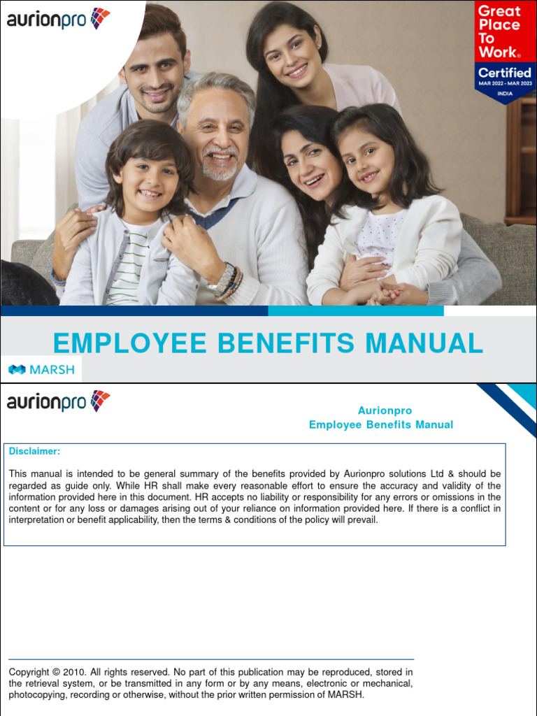ASL Employees Benefits Manual - 2022-23 | PDF | Assisted Reproductive ...