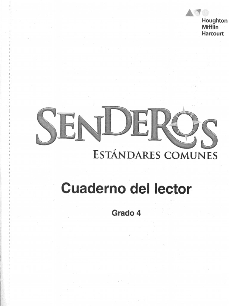 Senderos Cuaderno Del Lector 4 Grado | PDF