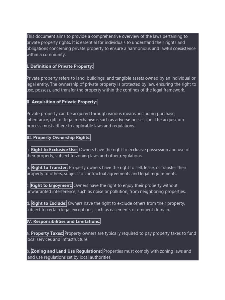 Law Document | PDF | Property | Eminent Domain