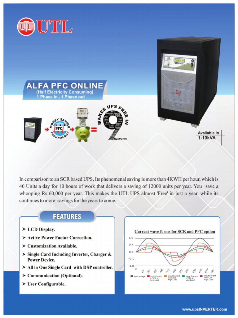 Alfa Online UPS | PDF