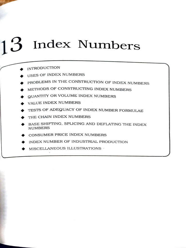 Index Number | PDF