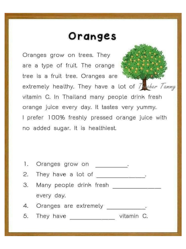 Orange Trees | PDF
