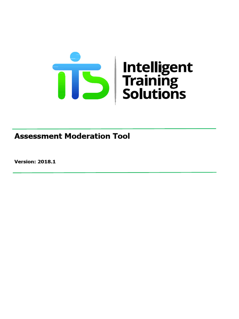 Assessment Moderation Tool 2018.1 | PDF | Vocational Education