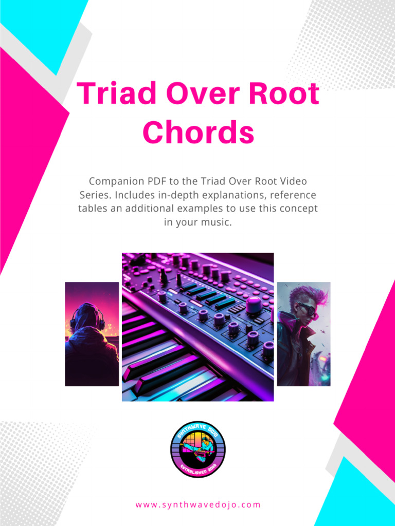 Synthwave Chords & Free Drum Samples | PDF | Chord (Music) | Musical ...