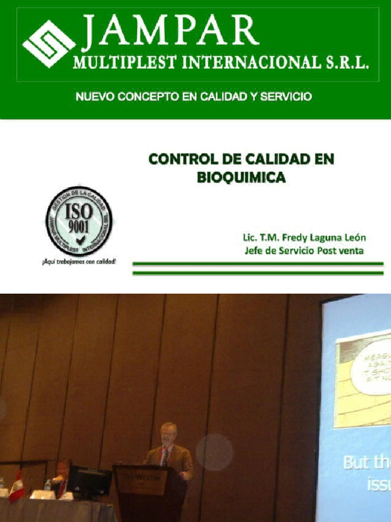 Control de Calidad en Bioquimica | PDF Control de Calidad en Bioquimica | PDF