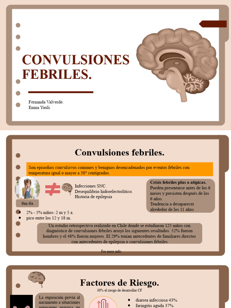 Convulsiones Febriles | PDF | Epilepsia | Medicina CLINICA