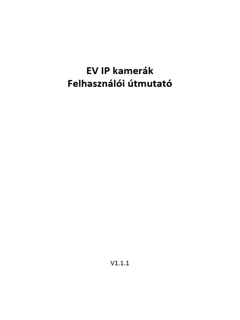 EV_IP_kamerak_kezelesi | PDF