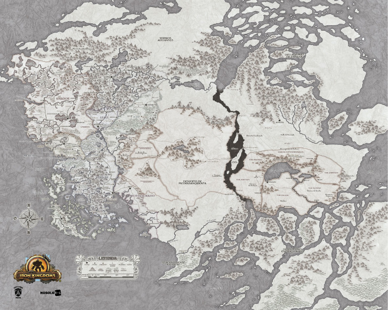 Iron Kingdoms - Mapa | PDF