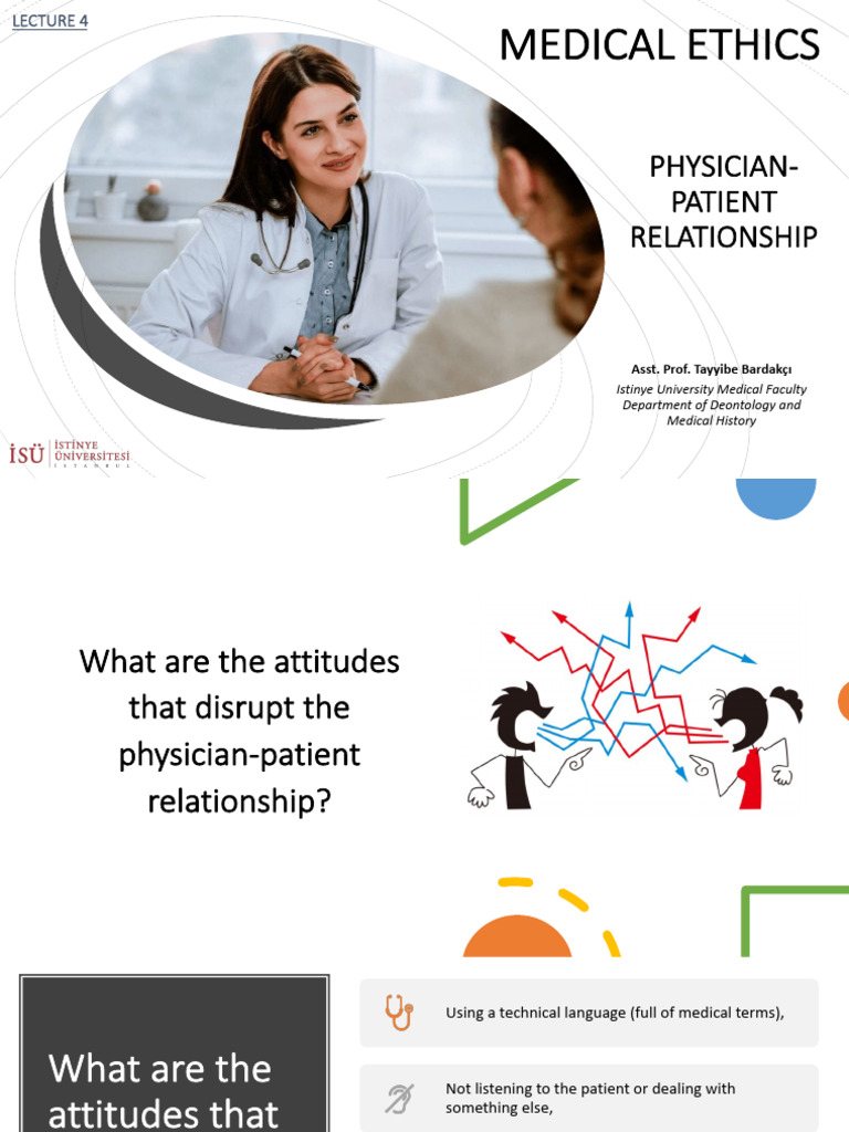 Physician Patient Relationship Pdf Medical Ethics Autonomy
