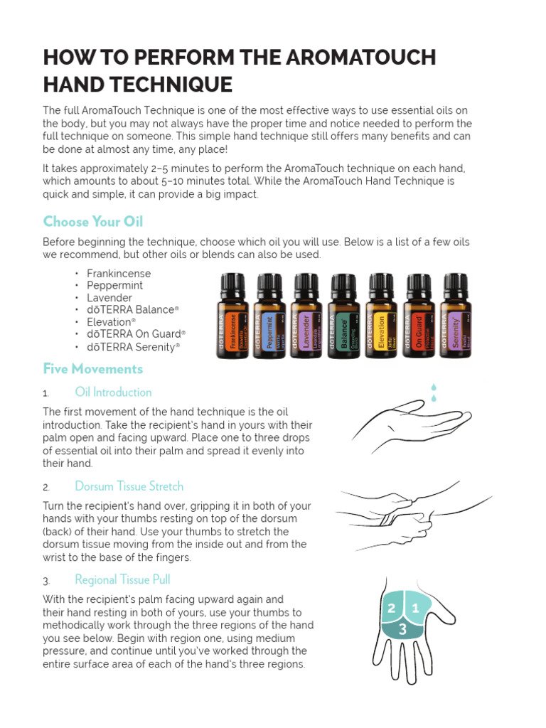 Hand Technique | PDF