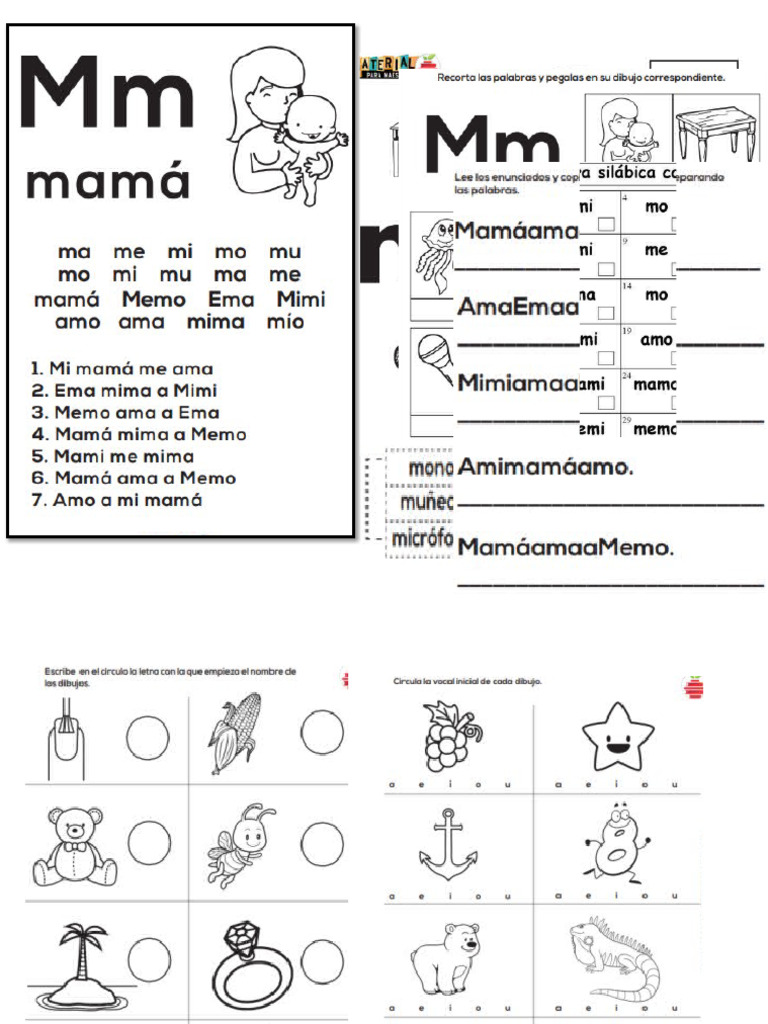 Refuerzo vocales y ketra m | PDF