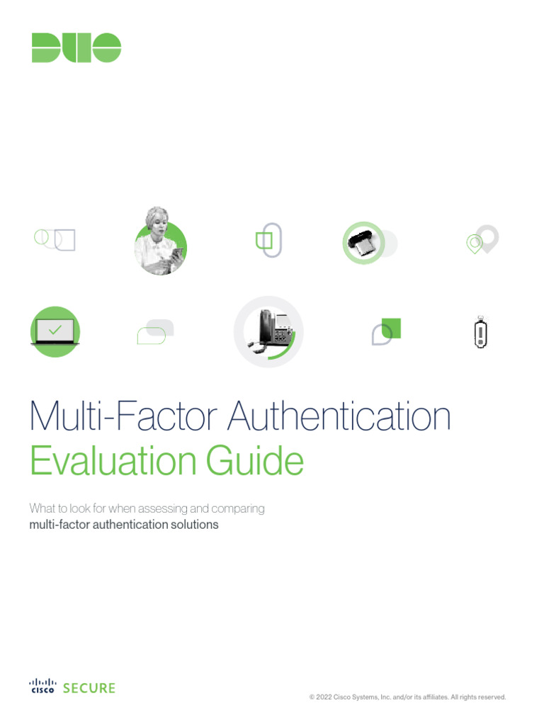 Duo Cisco Secure Multi Factor Authentication Guide 2022 | PDF | Cloud Computing | Authentication