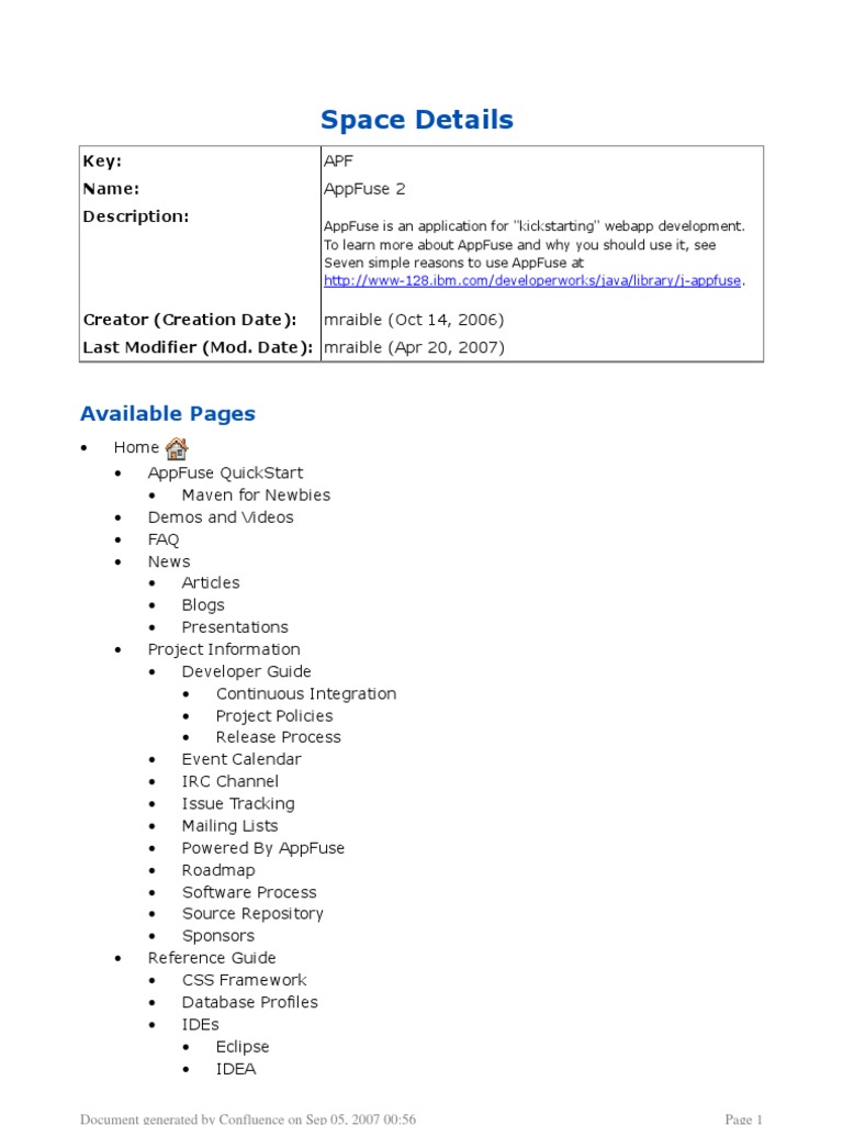 AppFuse 2.0 Documentation | PDF | Java Server Pages | Net Beans