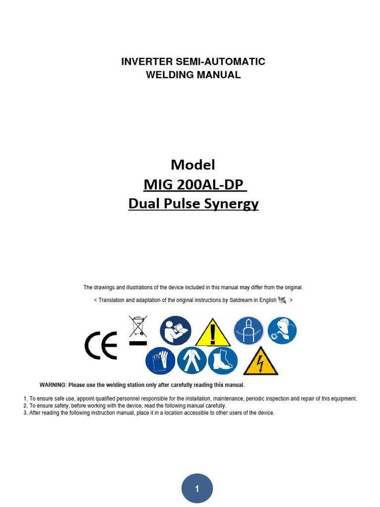 Mig-200al - DP - Uk 2 | PDF | Welding | Construction