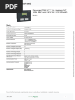 PowerLogic P3U30 Relay Specs Guide | PDF | Relay | Sustainability