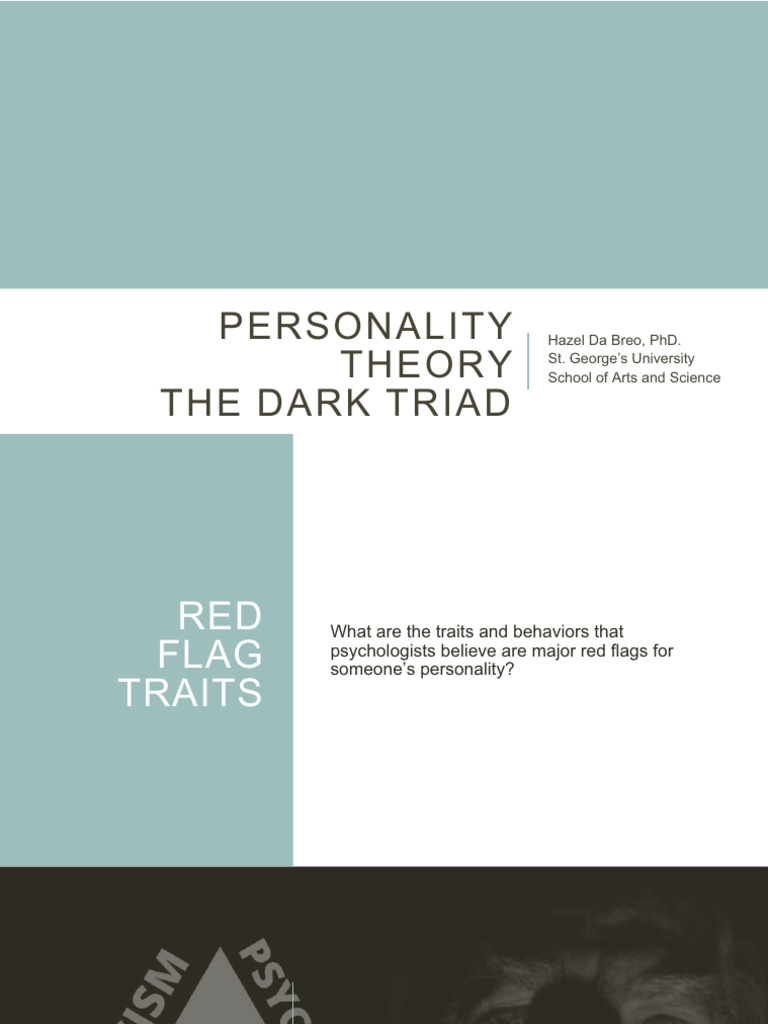 The Dark Triad | PDF