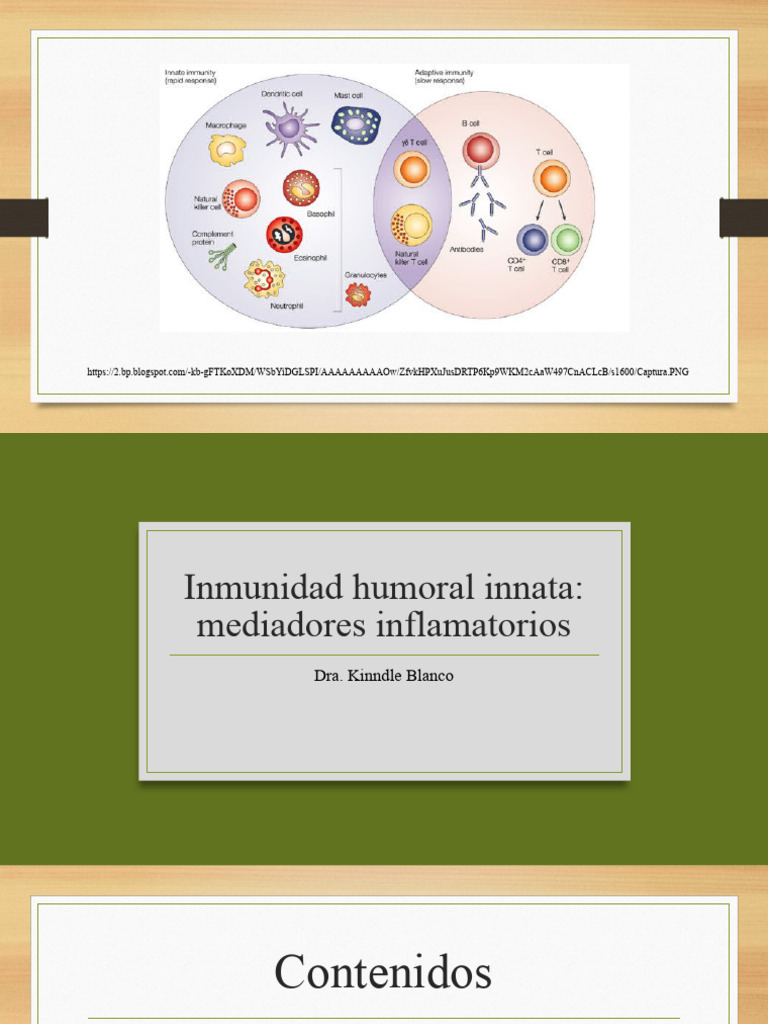 Inmunidad Humoral Innata | PDF | Inflamación | Citocina