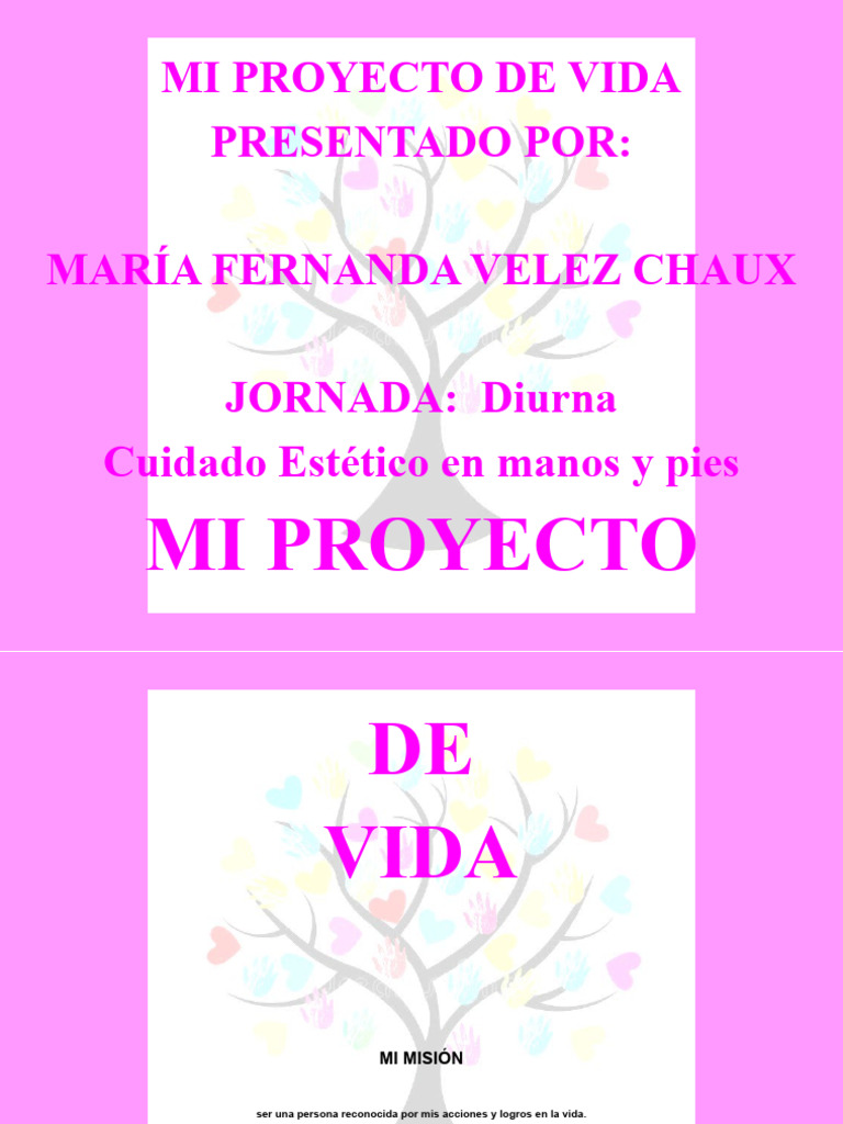 Mi Proyecto de Vida | PDF