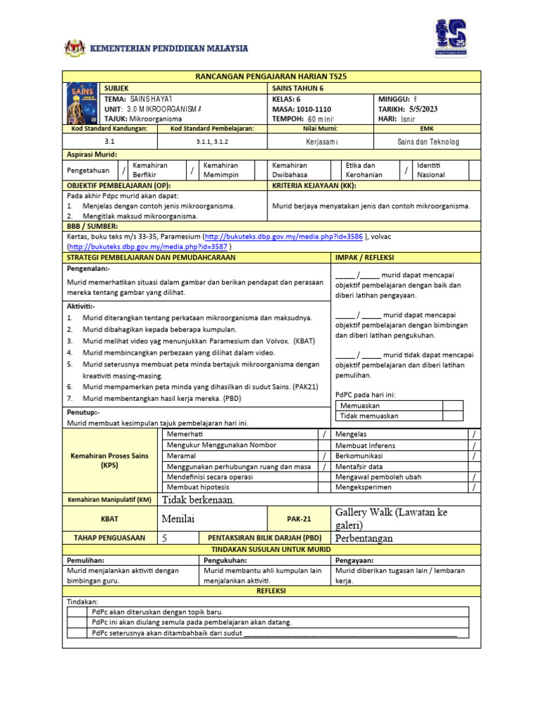 SNS T6 TS25 (Unit 3) | PDF
