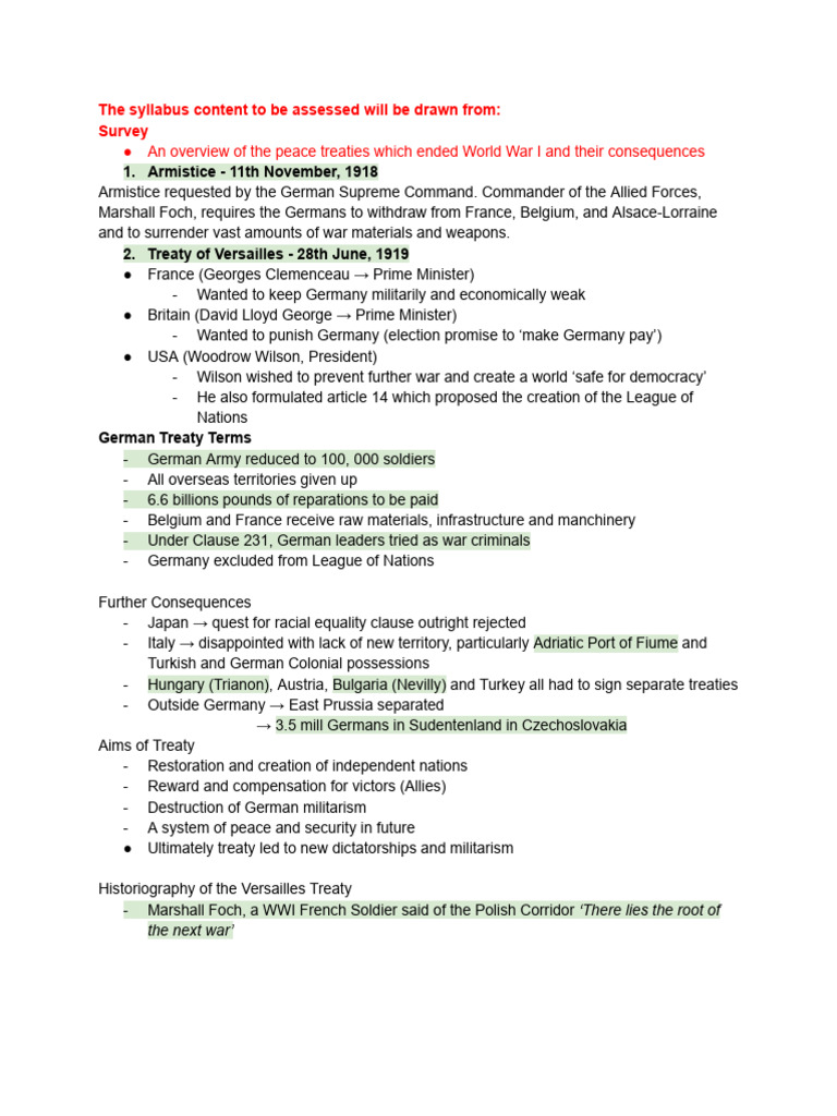 Modern History - Power and Authority - Notes - NSW HSC Course | PDF ...