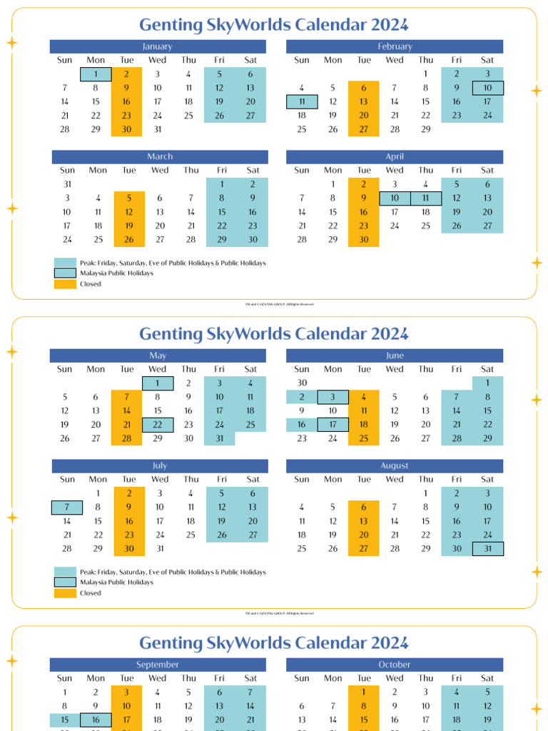 GSW 2024 Calendar | PDF