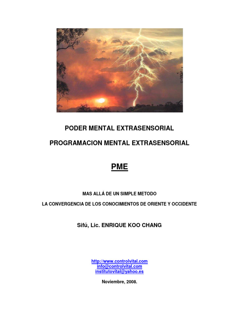Poder Mental Extrasensorial | PDF | Mente | Qi