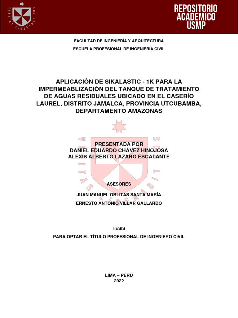 Chavez Hde-Lazaro Eaa | PDF | Hormigón | Alcantarillado