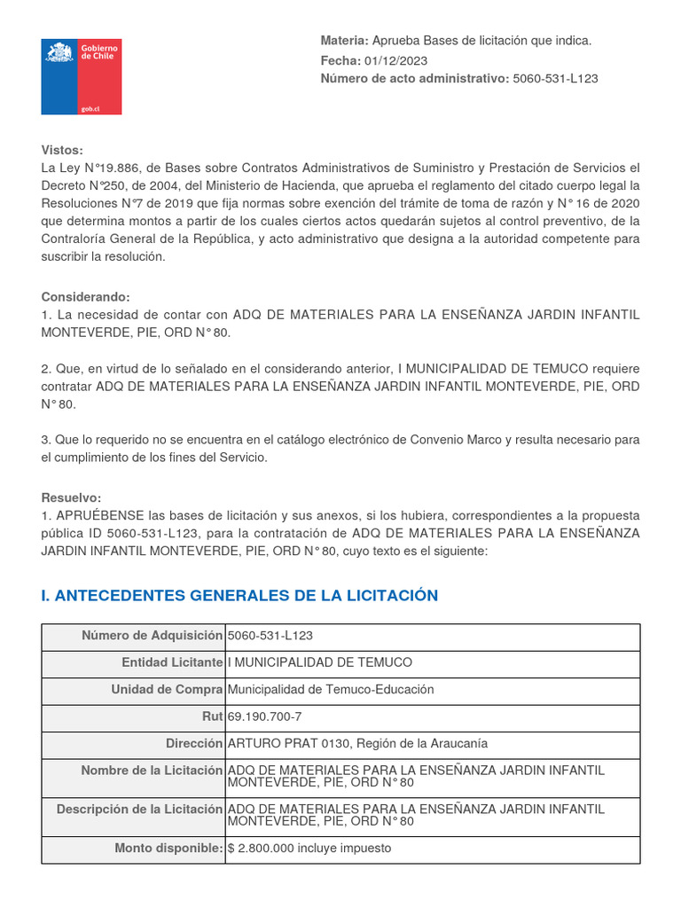 Bases - 5060 531 L123 | PDF