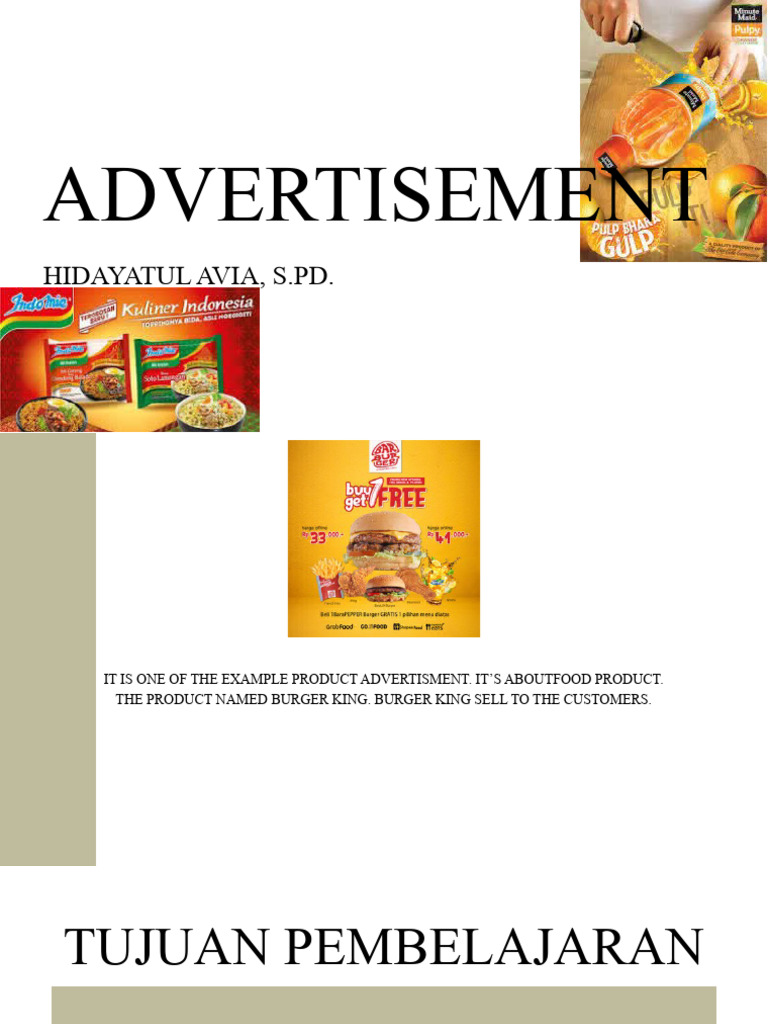 Advertisement | PDF