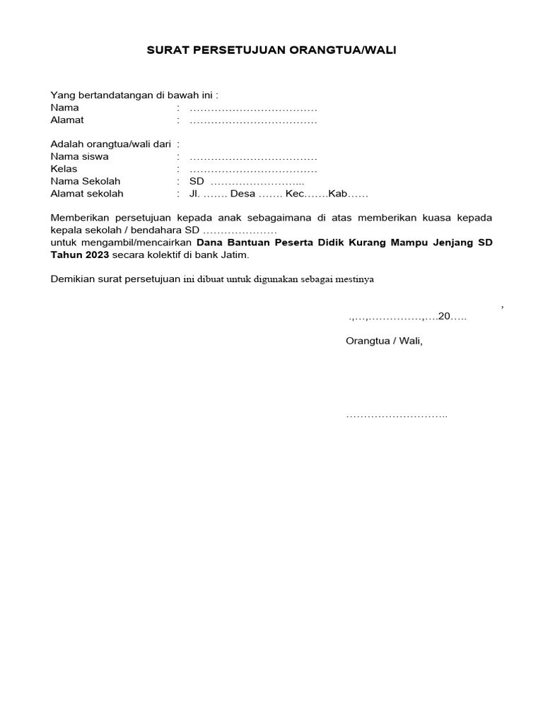 Persetujuan & Pencairan Dana SD 2022 | PDF