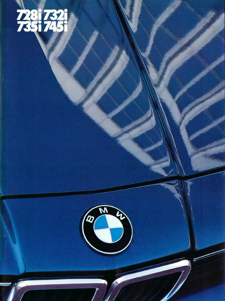 Brochure BMW 7-series 1984 | PDF