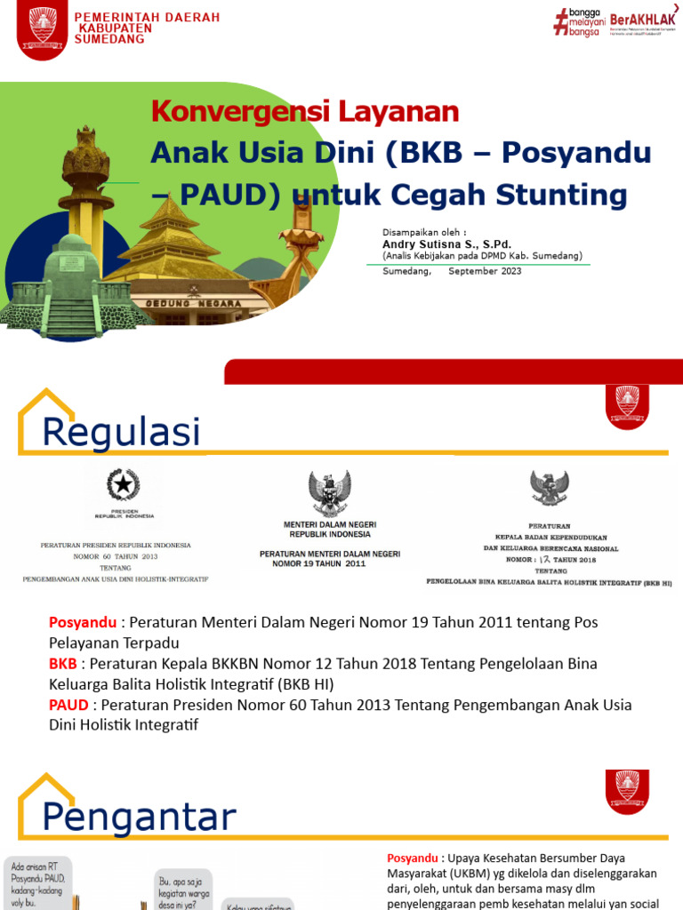 Paparan BKB Posyandu PAUD 2023 | PDF | Pengembangan Diri