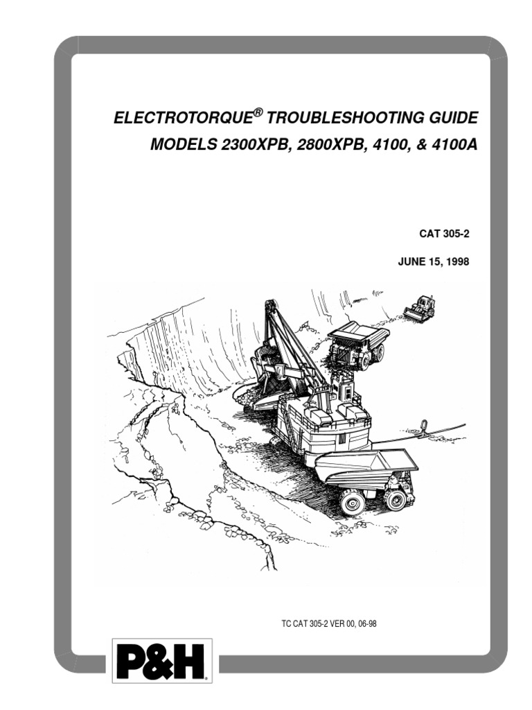 Troubleshooting P&H 1301 | PDF | Manufactured Goods | Electrical ...
