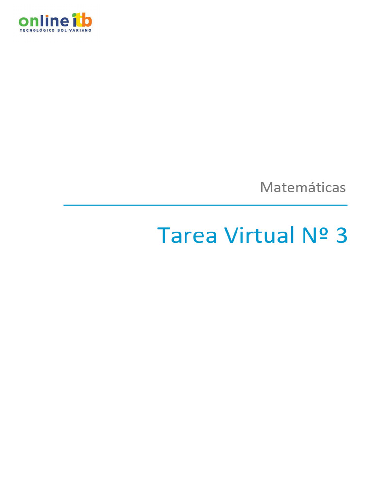 Tarea Virtual 3 Pendiente Leonardo Floril | PDF