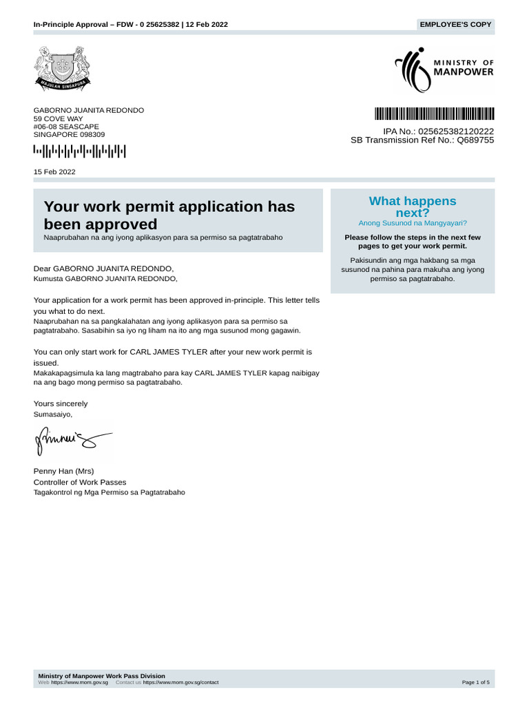 In Principle Approval Helpers | PDF