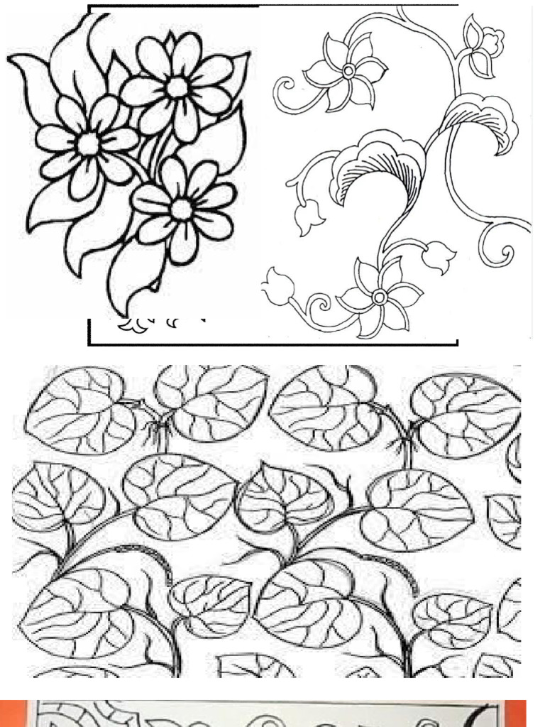 Sketsa Membatik | PDF